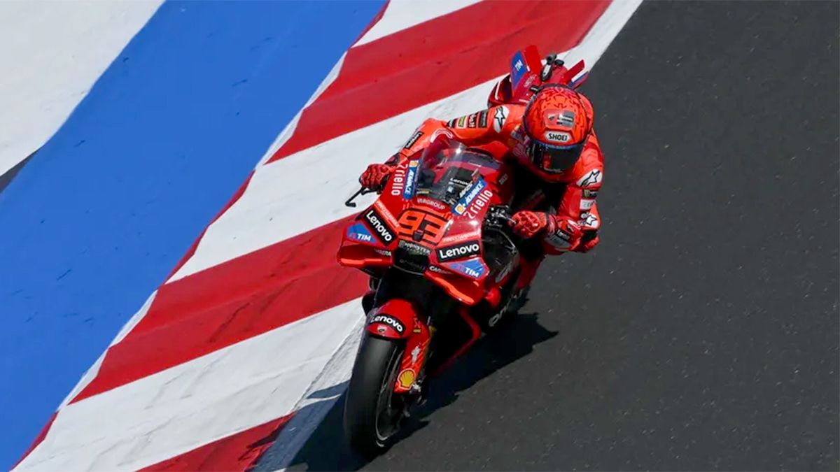 Marc Márquez comenzó adelante en el Gran Premio de San Marino