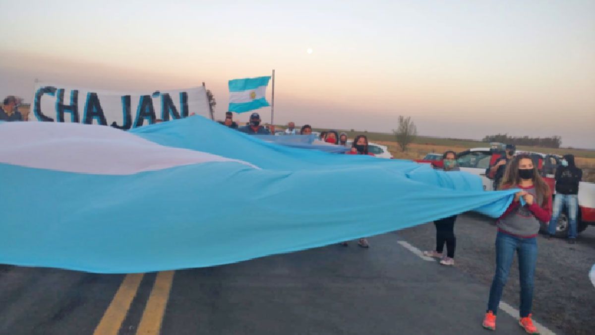 Vecinos de Chaján reclaman por la reapertura de la ruta nacional 8