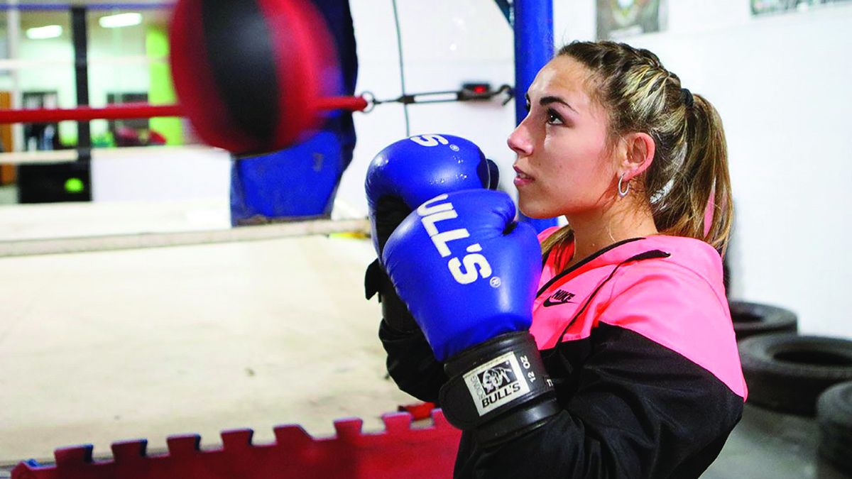 Merino, su pasión por el boxeo y el sueño de ser campeona del mundo