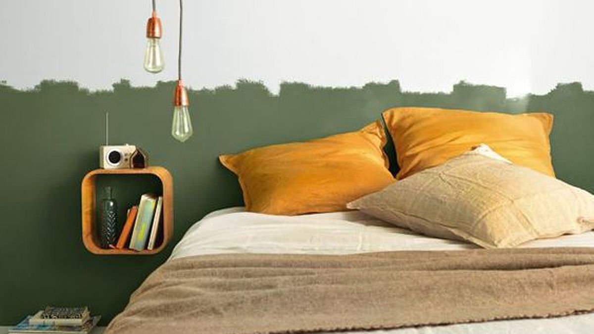 Paredes bicolores: tendencia del 2021