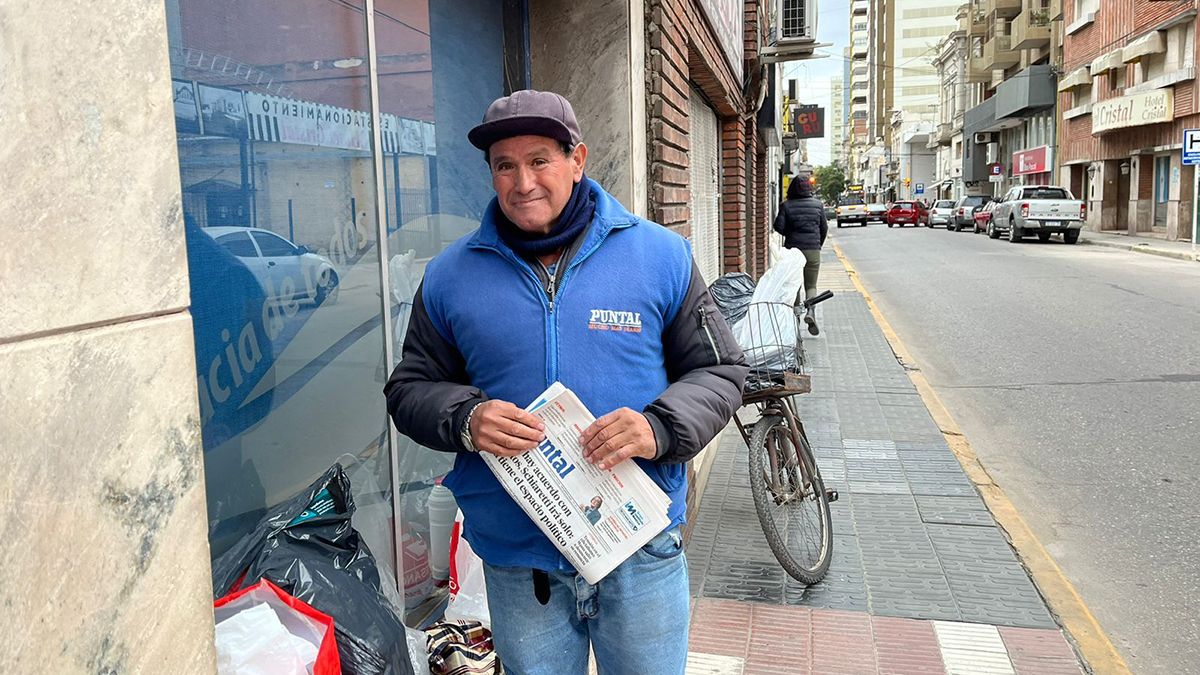 Juan Coronel, el diariero amigo