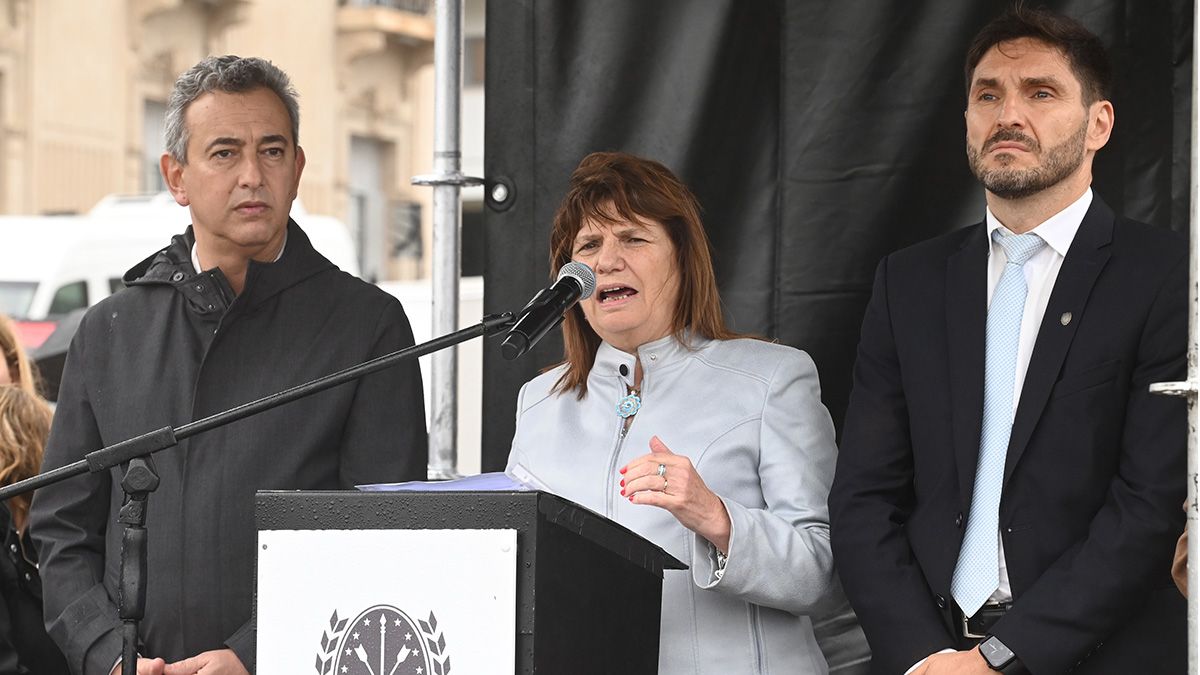 Patricia Bullrich presentó el Plan Bandera en Rosario