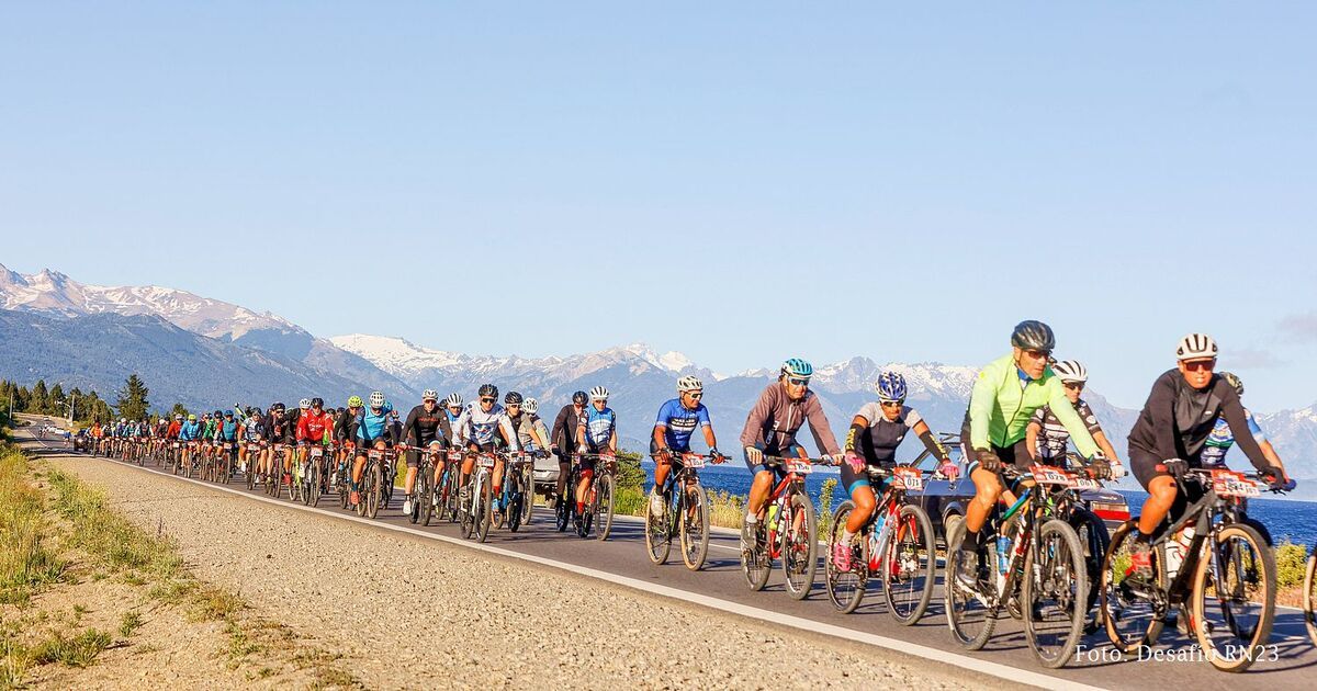 Con 200 ciclistas largó el Desafío Ruta 23