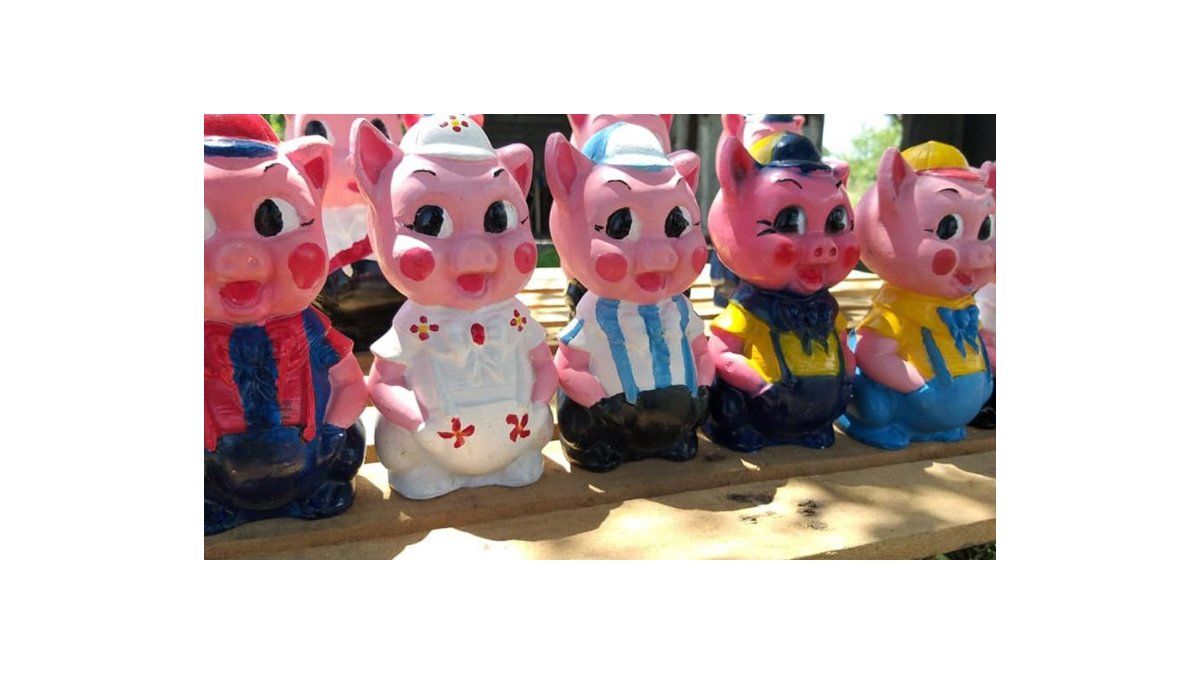 Los tradicionales chanchitos, una de las mejores opciones para ahorrar