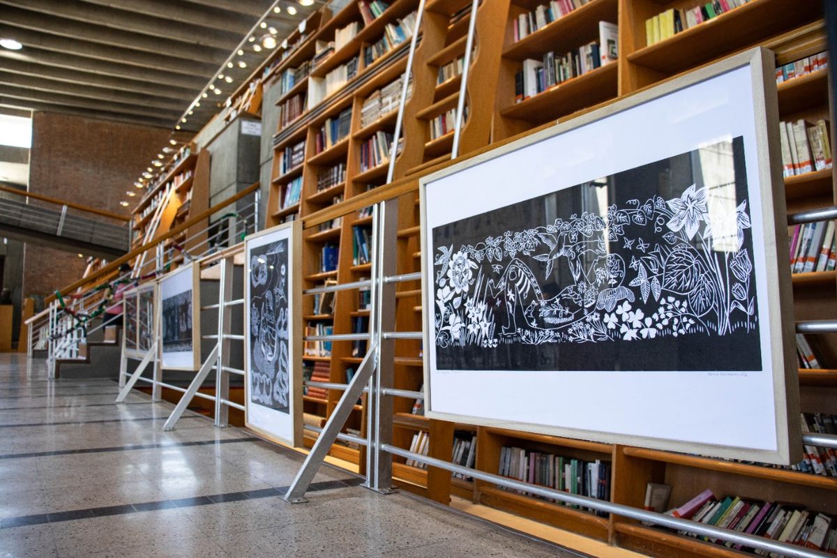 Mónica Neumann en Arte entre Libros