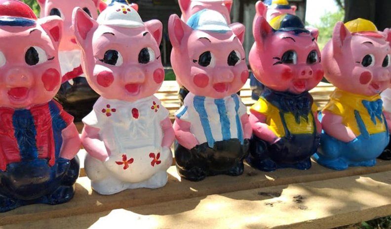 Los tradicionales chanchitos, una de las mejores opciones para ahorrar