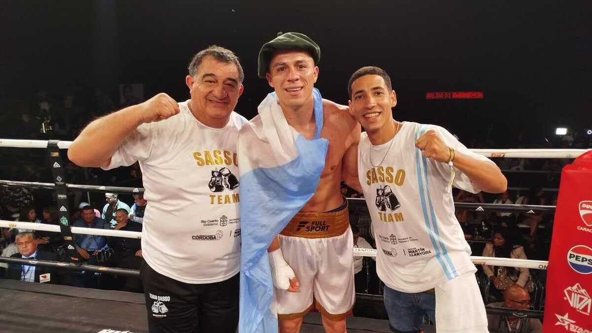 Adrián Junior Sasso se quedó con el título sudamericano en Caracas