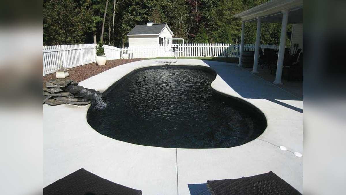 Piscina Blanco Y Negro