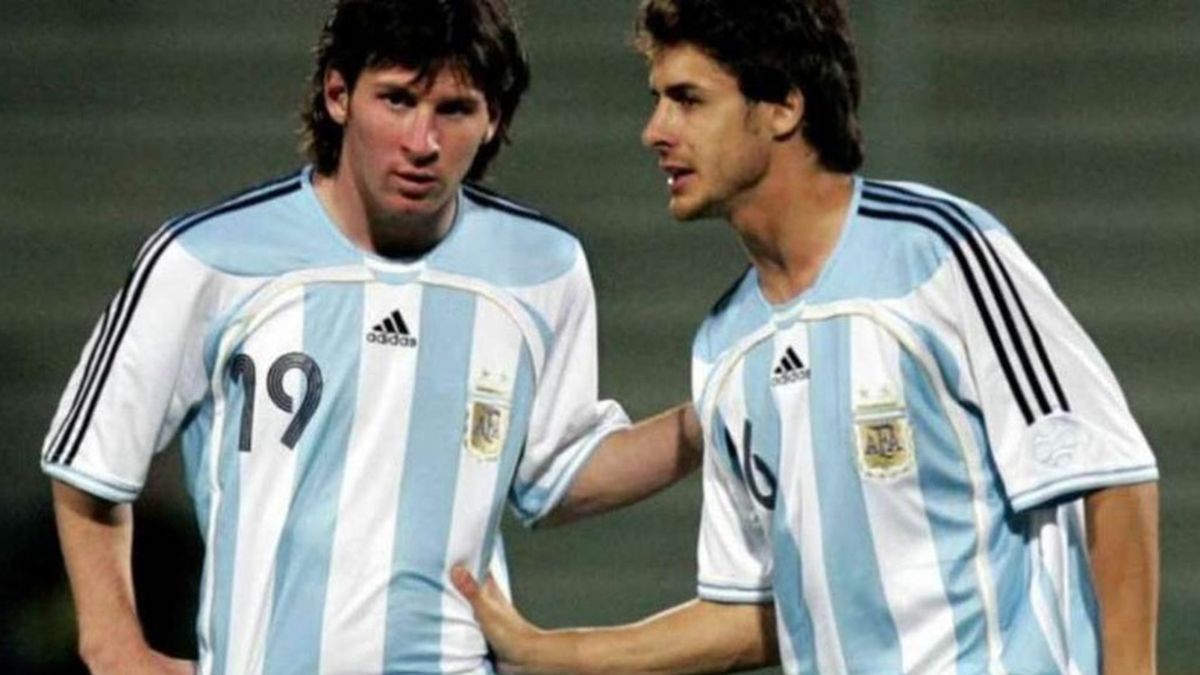 La idolatría de Messi por Aimar