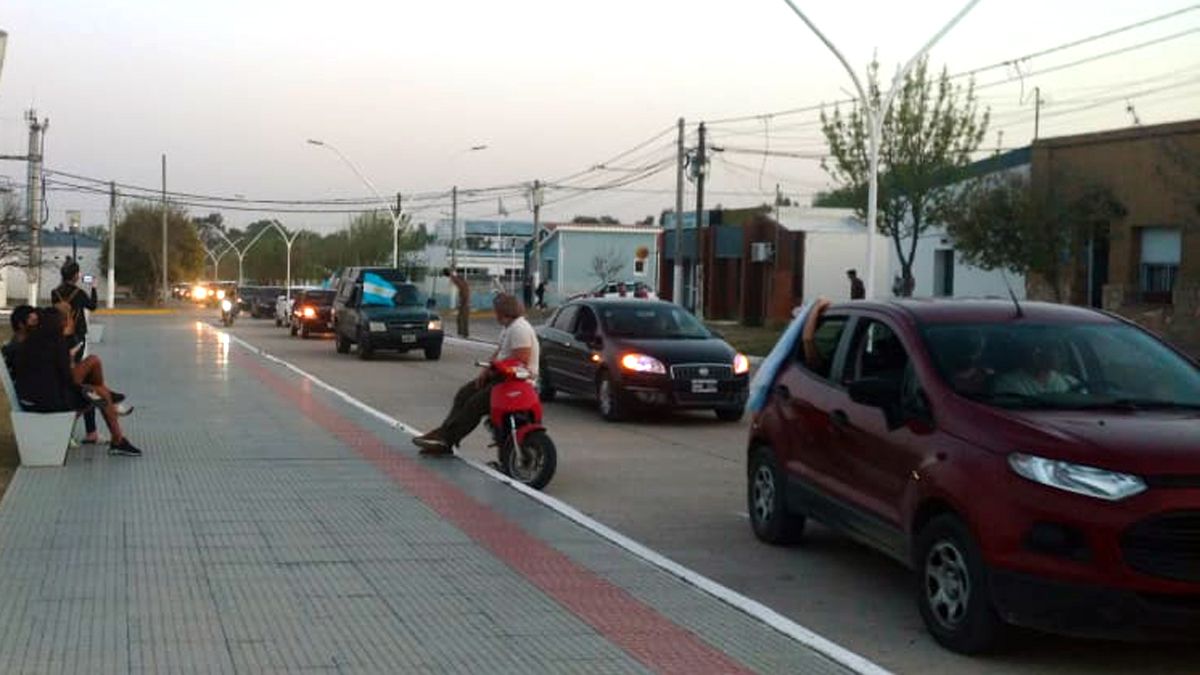 En Chaján también reclamaron la libre circulación con San Luis
