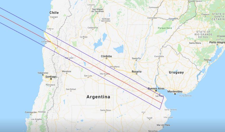En julio Río Cuarto podrá apreciar un eclipse total de Sol