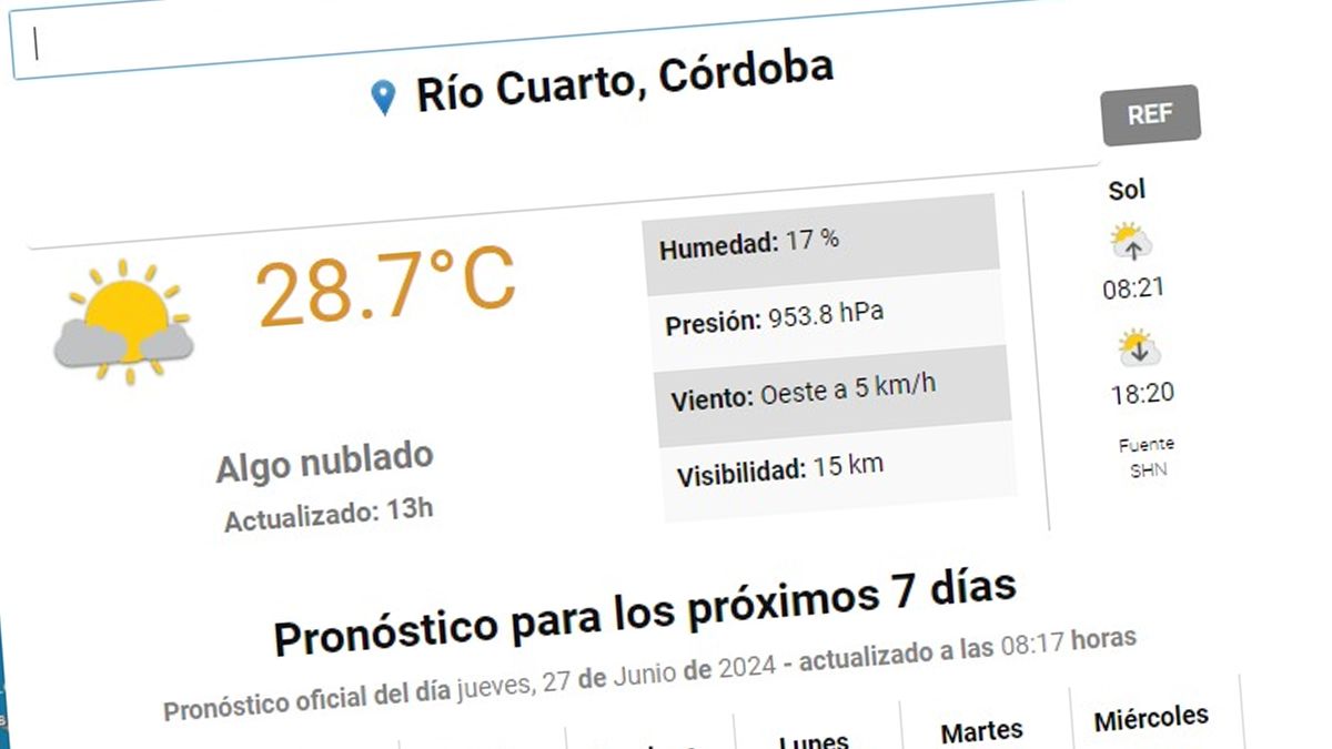 Bajaron casi 13 grados en dos horas y mañana vuelve el frío