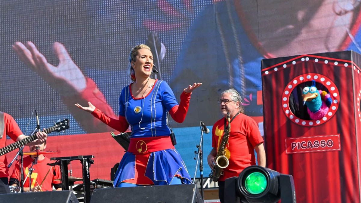 Más de 35 mil personas festejaron el Día de las Infancias en el Kempes