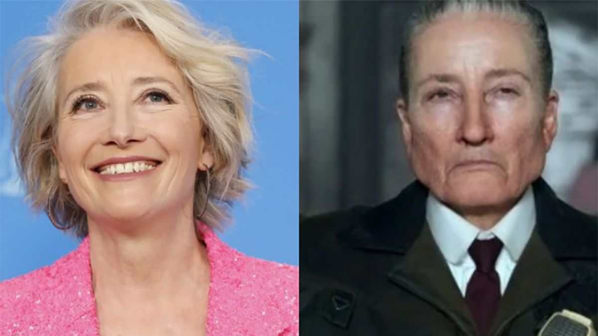 La increíble transformación de Emma Thompson en Tronchatoro