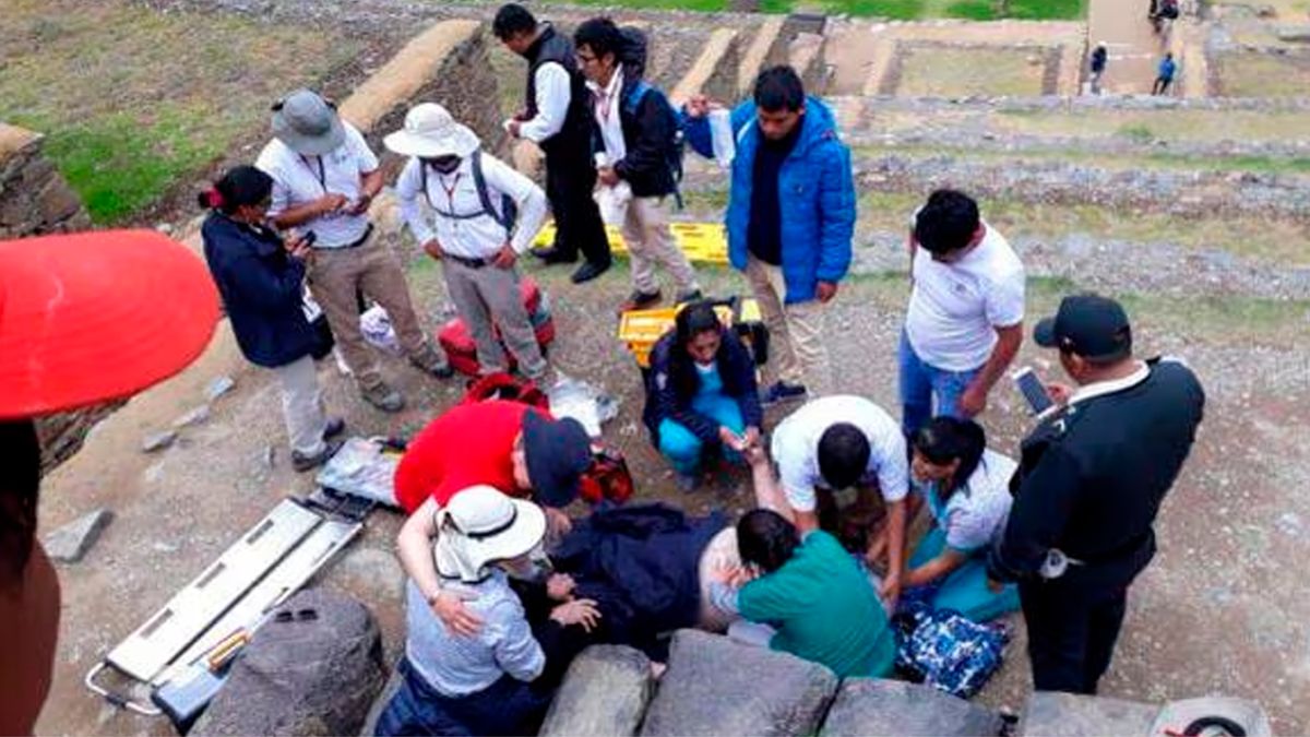 Un turista argentino murió cuando visitaba un sitio arqueológico en Perú
