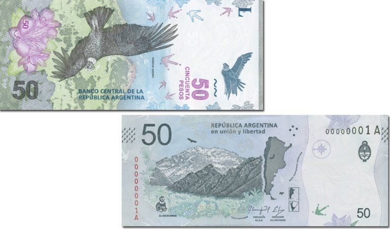 Conocé en detalle el nuevo billete de $50 que circulará desde mañana