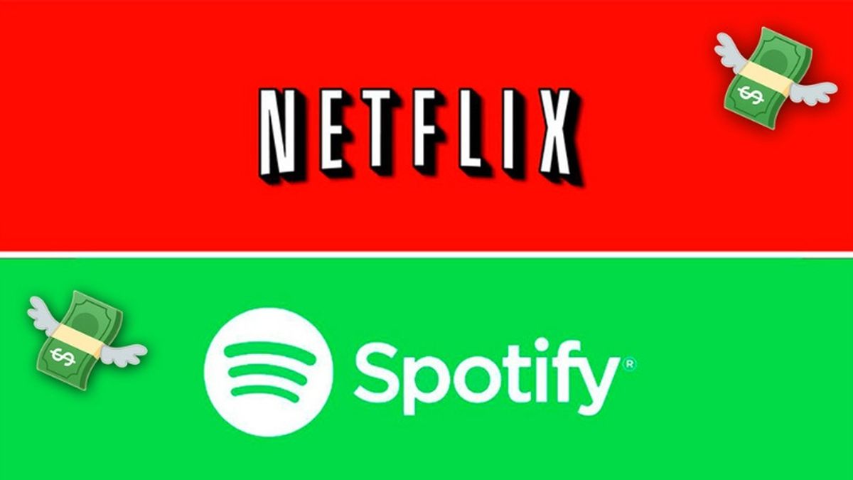 Las nuevas tarifas de Netflix y Spotify
