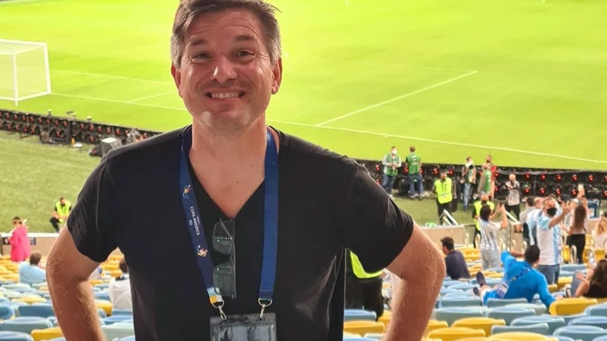 Lo disfruté como hincha, fue maravilloso, estoy enloquecido con lo vivido