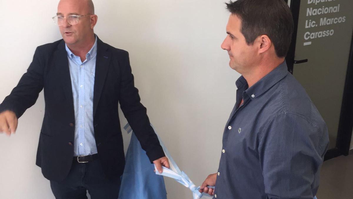 El diputado Carasso inauguró una oficina legislativa en Cabrera