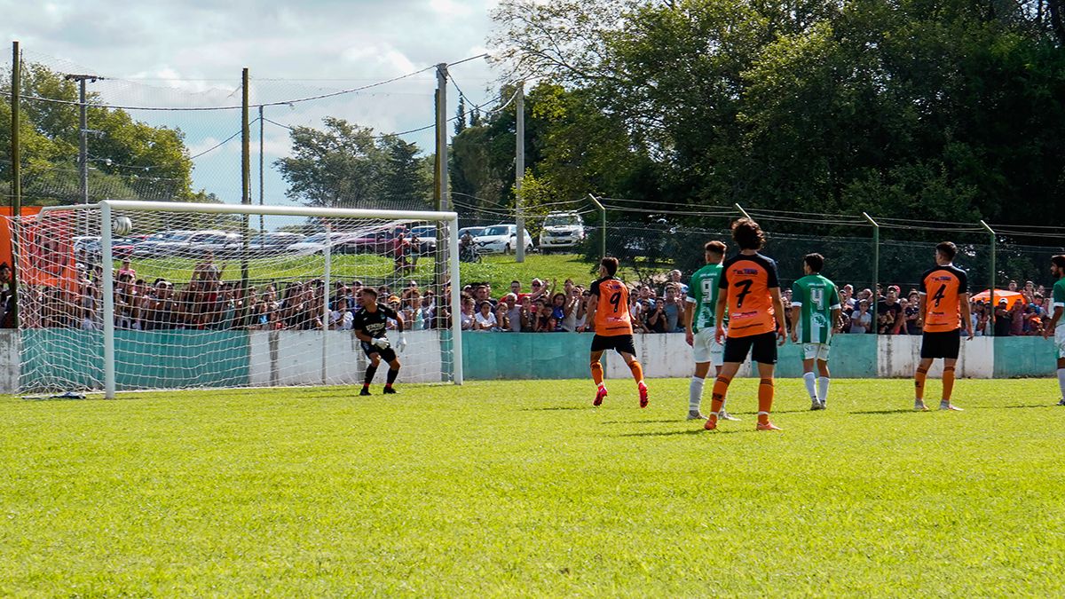Renato Cesarini dio el primer golpe