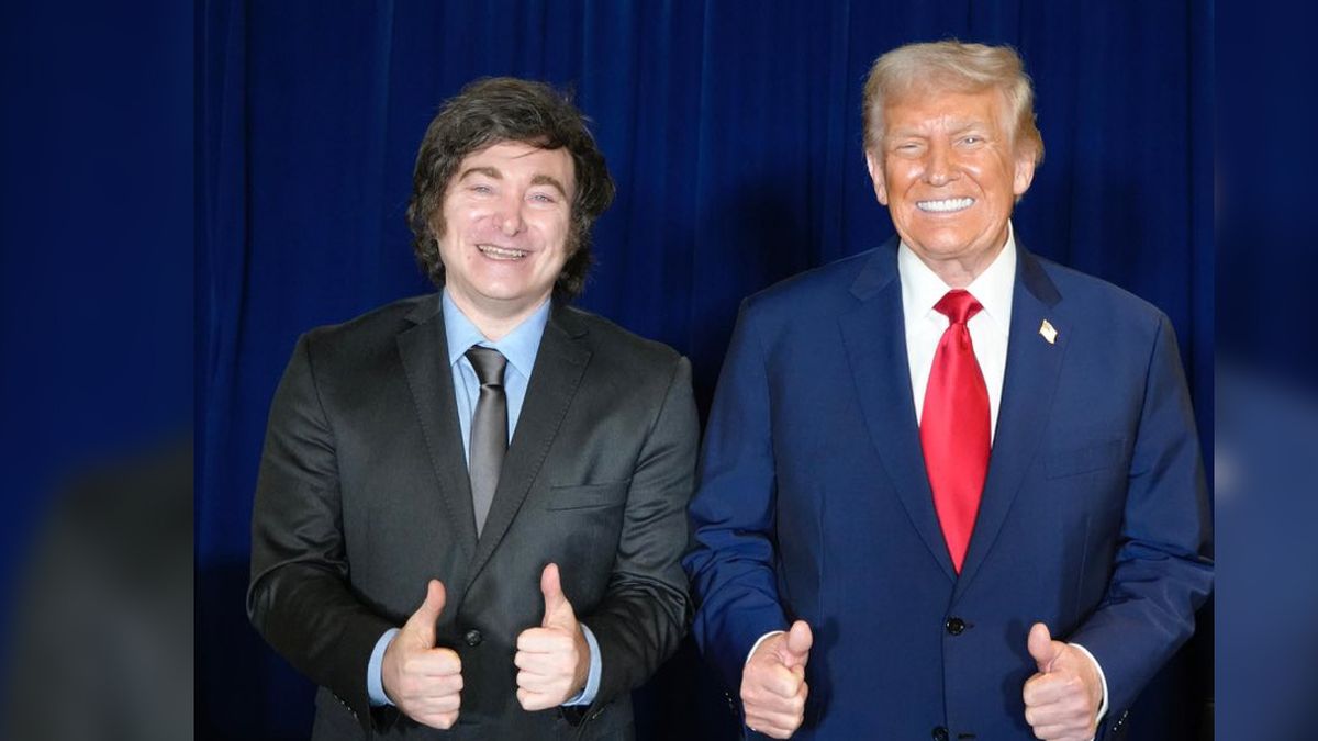 Trump: Milei es muy buen amigo, luchador y ganador y tiene mi respaldo total para la reelección ...