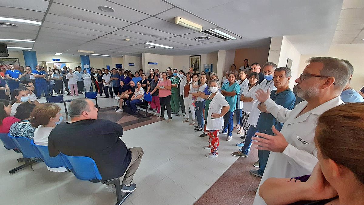El personal del Hospital lanzó un nuevo paro de 72 horas