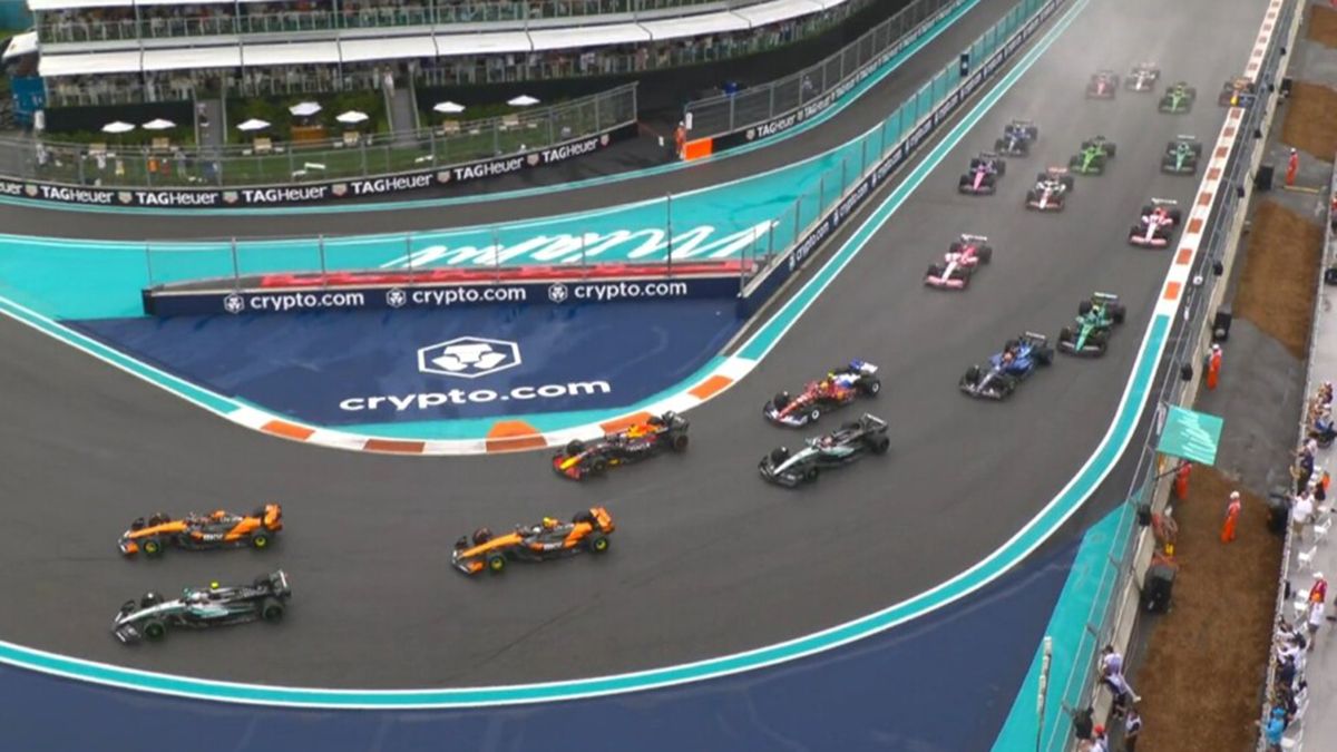 Lando Norris ganó el Sprint del Gran Premio de Miami