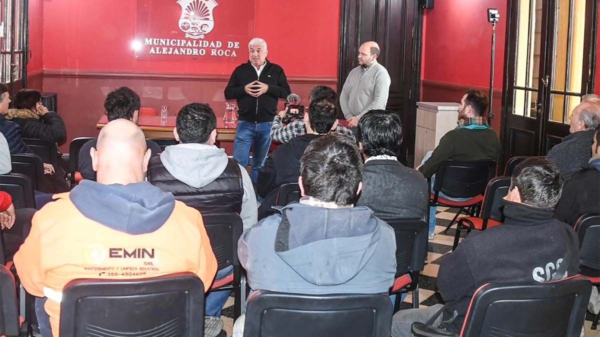 Alejandro Roca impulsa la creación de su primer Parque Industrial