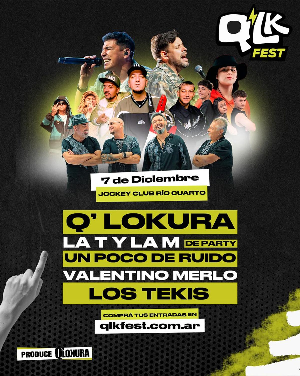 Todo lo que necesitás saber para vivir el QLK Fest este domingo en Río ...