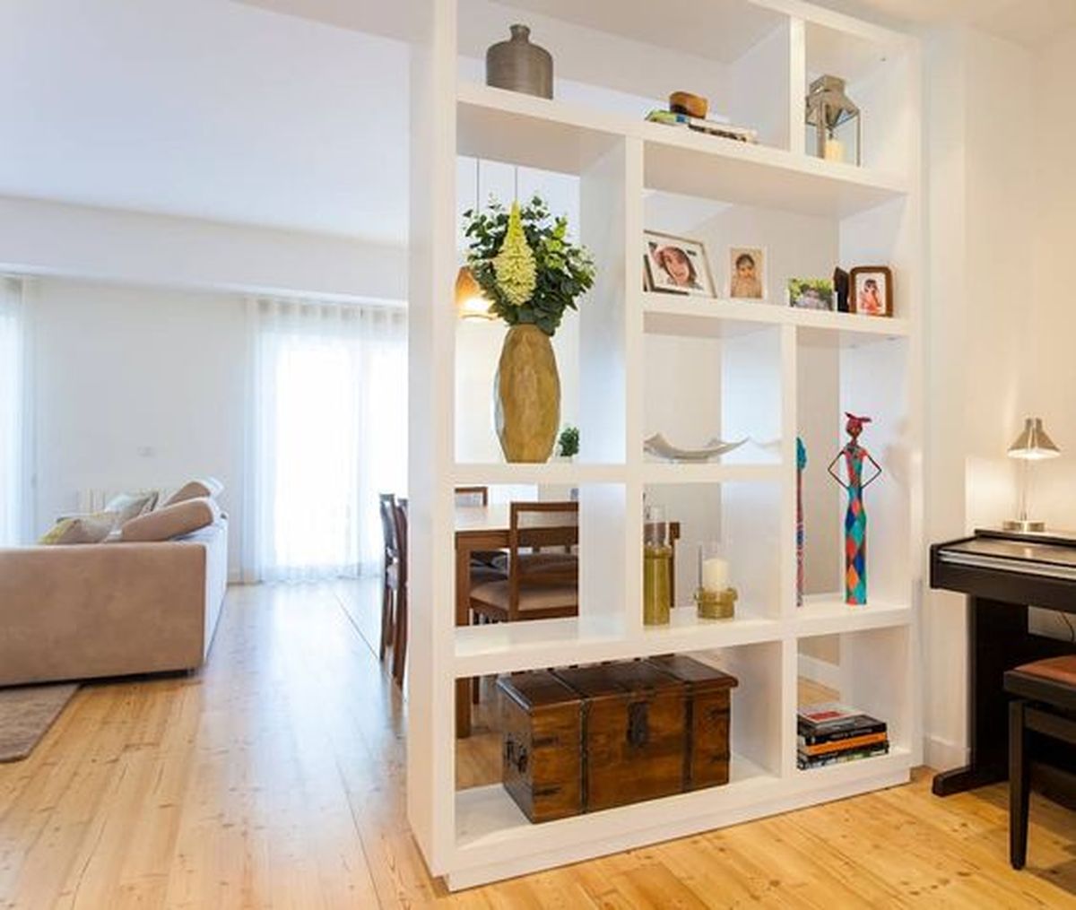 Tips para separar ambientes sin entrar en etapa de obra