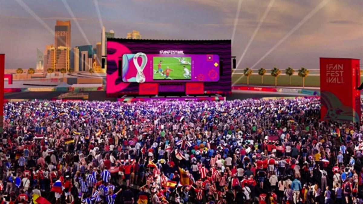El Fan Festival de Qatar abre sus puertas frente a la bahía de Doha