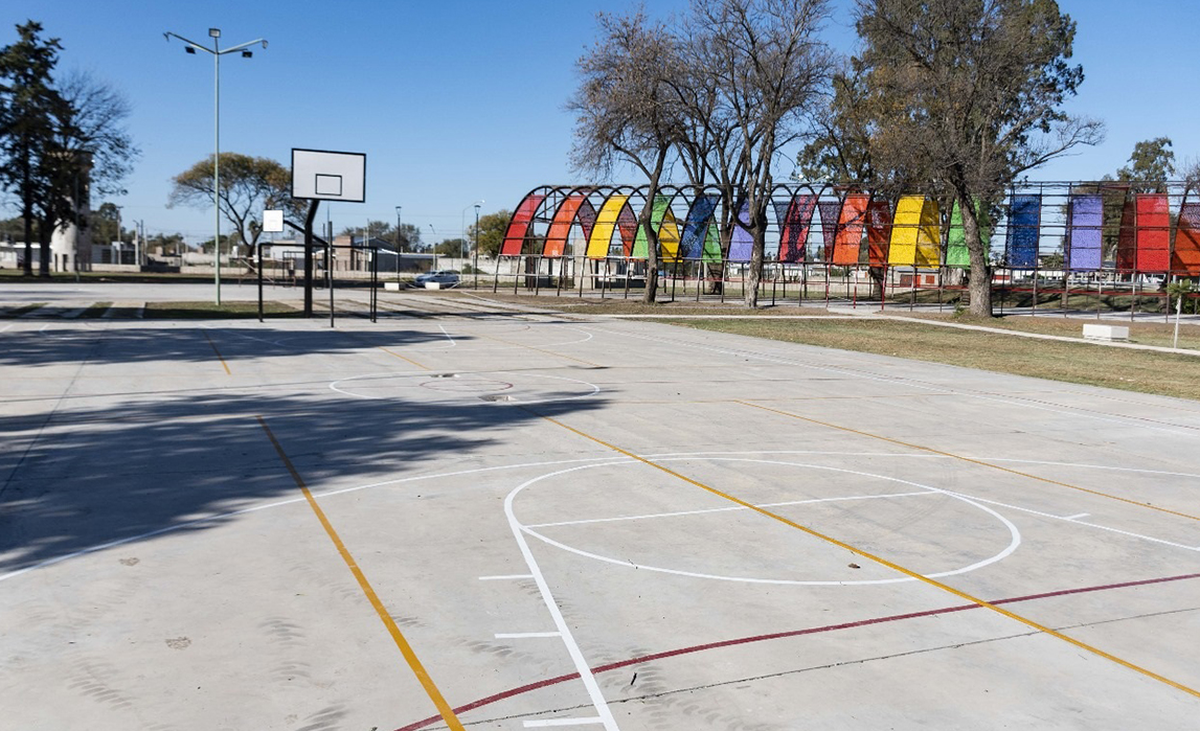 Con actividades y shows en vivo, se inauguran las obras del Parque Sur