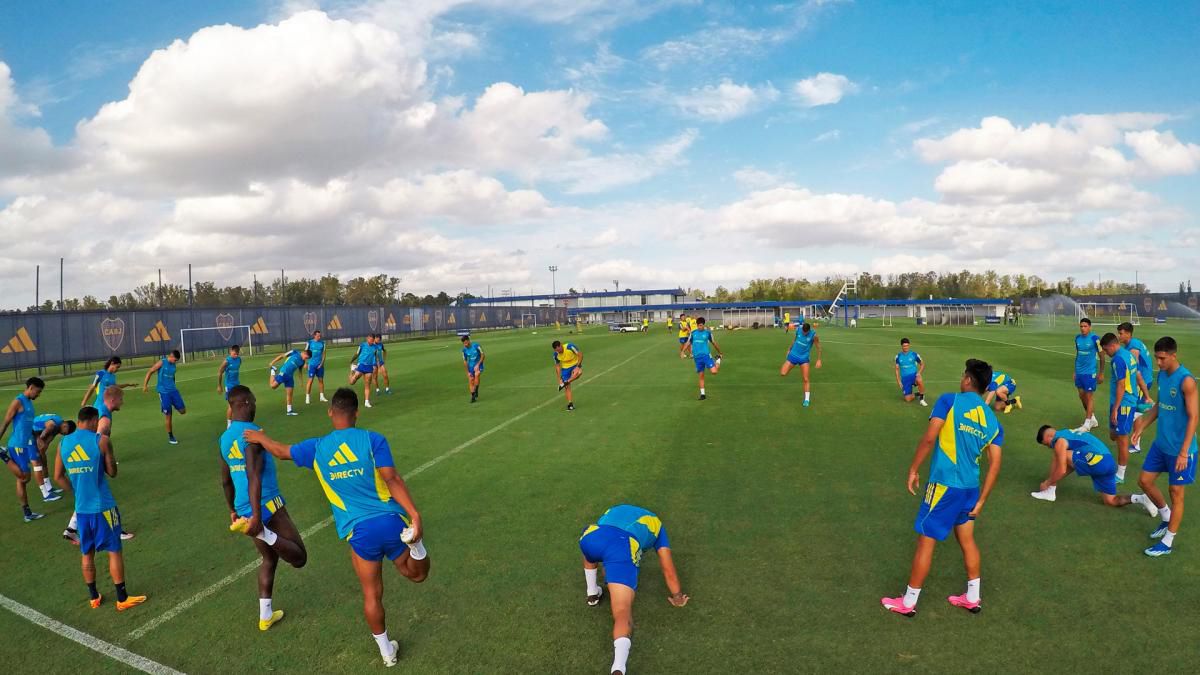Boca regresó a los entrenamientos tras el empate en el Superclásico